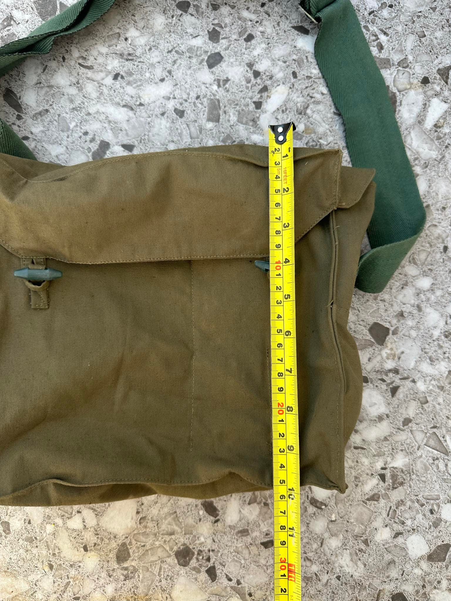 Genuine Military Army Shoulder Bag Haversack Brand New Vintage Canvas ...