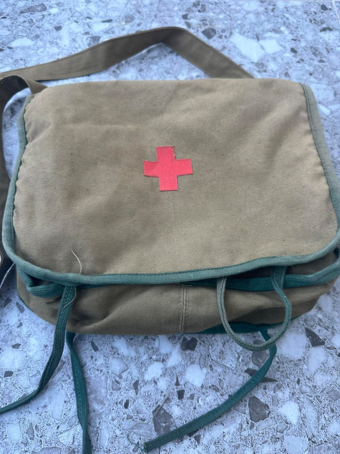 Vintage Military Field Medic First Aid Canvas Medical Rucksack ...