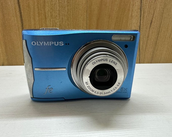 Olympus Fe-46 Digital Camera Compact 12 MP 2,5 Inches LCD 5X Optical ...