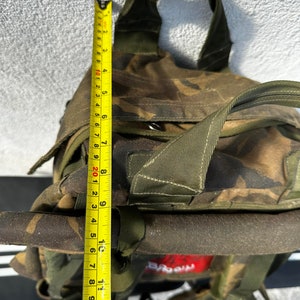 Vintage Military Huge Rucksack Backpack United Kingdom British Army ...