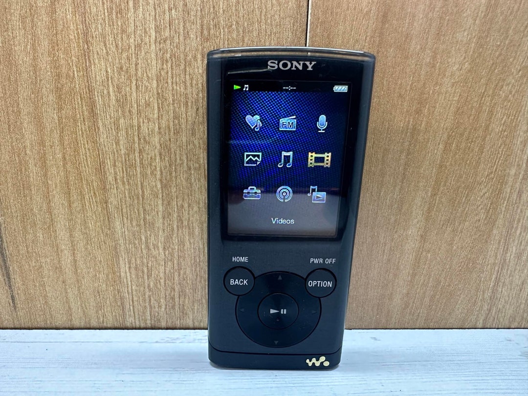 Vintage Sony Walkman Digital Media Player NWZ-E453 MP3 Radio Black Superthin - Etsy
