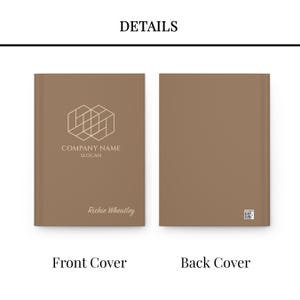 Custom Company Logo Notebook, Personalized Journal, Corporate Gifts for ...