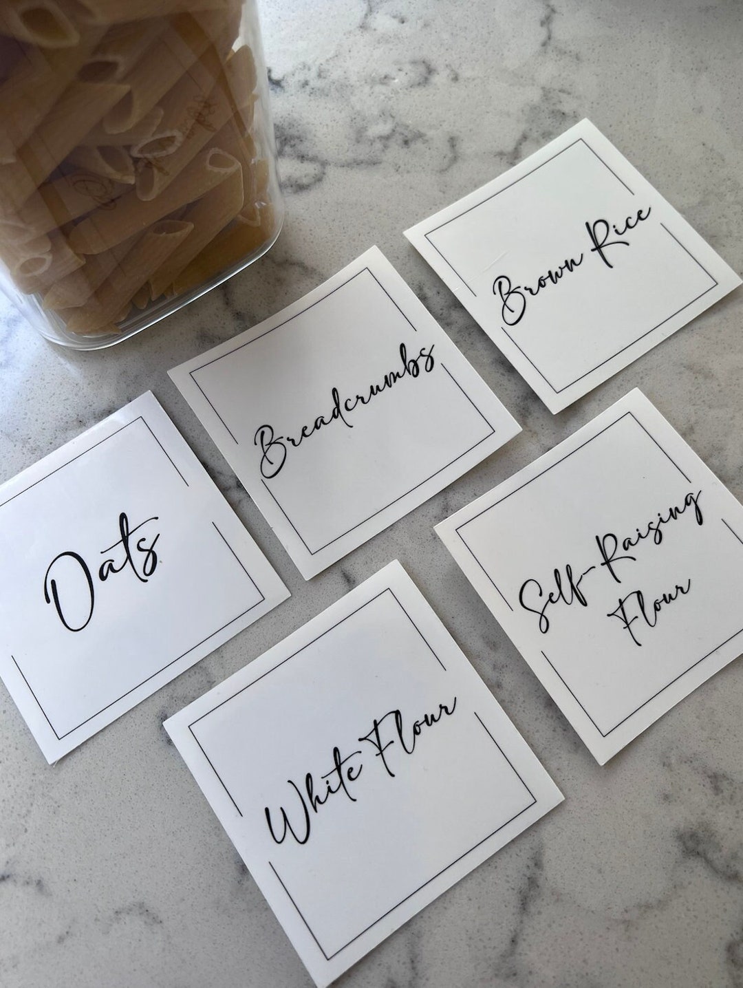 Pantry Sticker Labels Custom Made 'MEDI' - Etsy