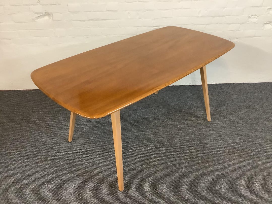 Ercol Windsor 382 Plank Dining Table in Original Finish. - Etsy UK