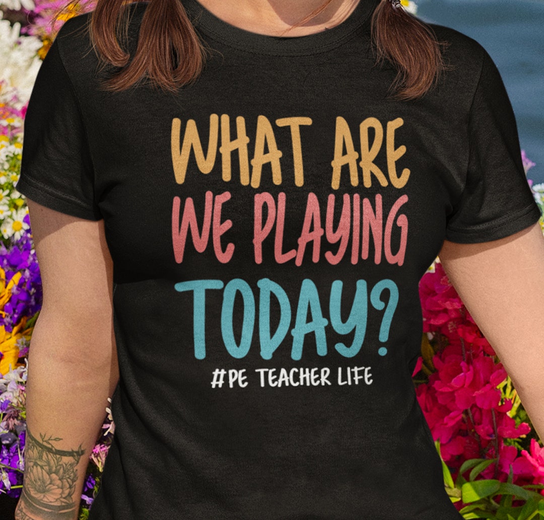 PE Teacher Thank You Appreciation Shirt From Student Parents Physical ...