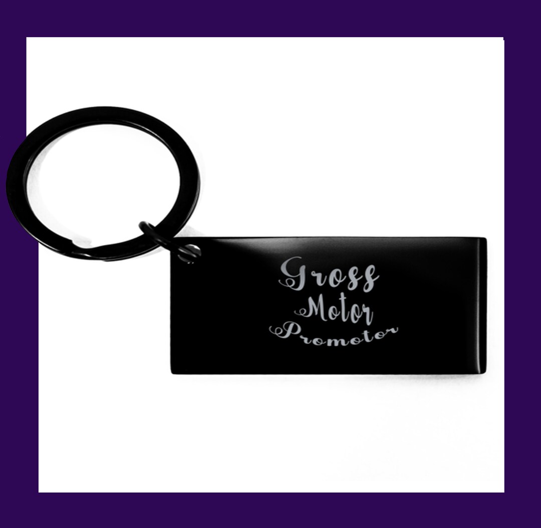 Physical Therapy Keychain Gross Motor Promotor Keyring Graduate ...