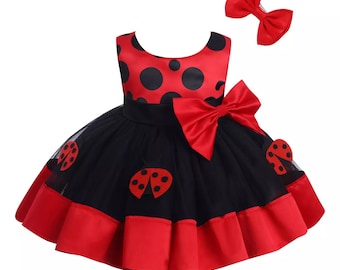 Lady Bug Dress - Etsy