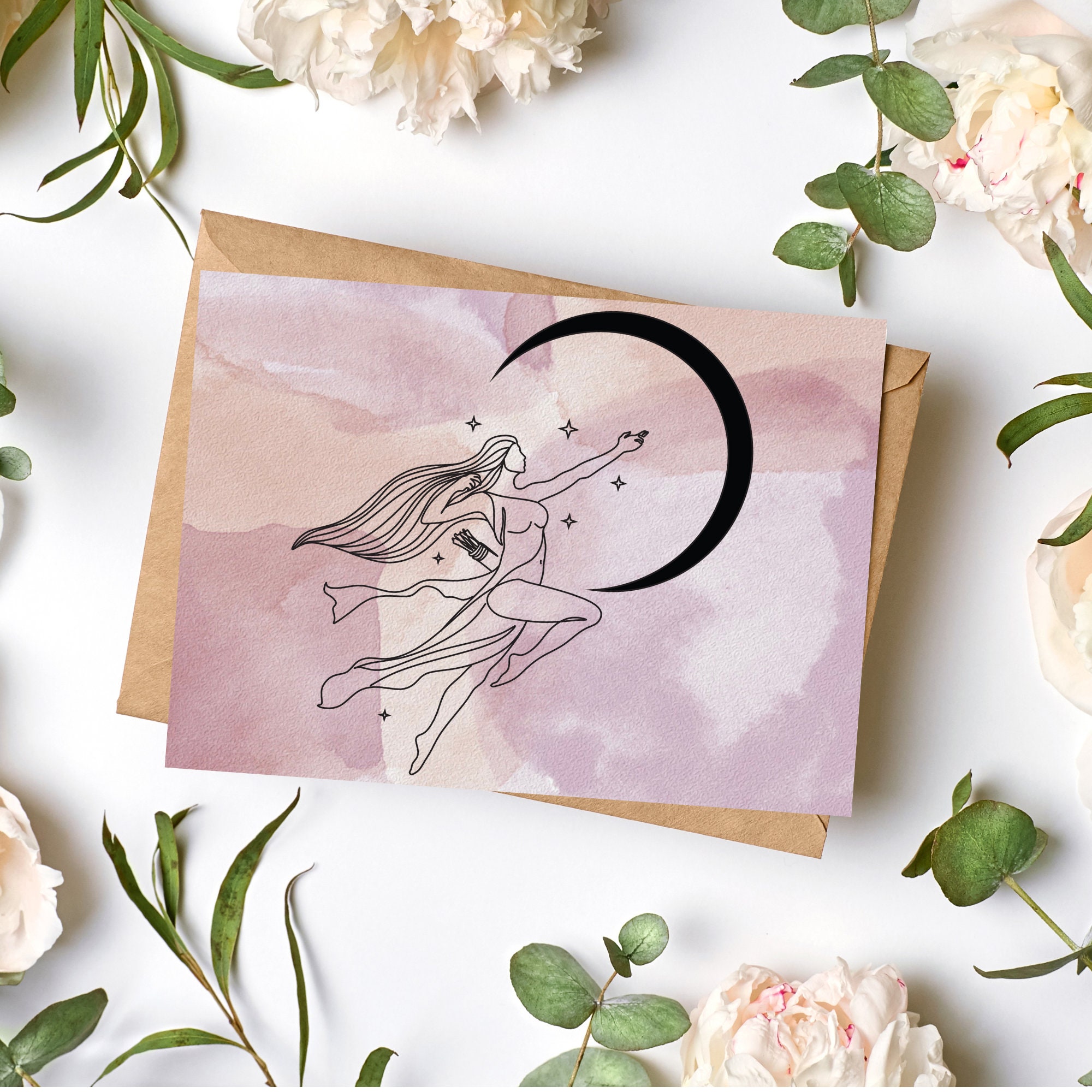 Goddess Postcard Printable, Printable Poscards, Goddess Cards ...