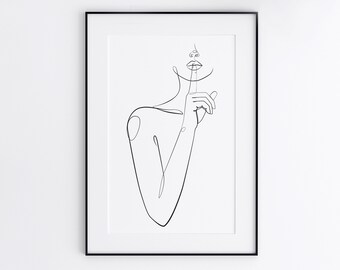 Finger Hush Lips - Etsy