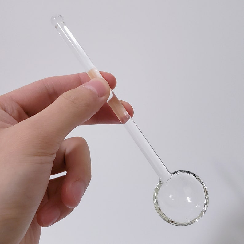 Set of 4 Handmade Glass Stirring Sticks /drink Stirrers/glass Swizzle ...