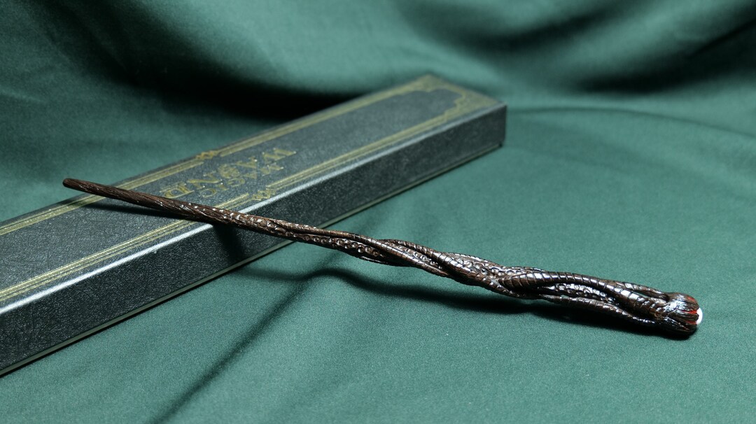 Cthulhu Inspired Wooden Wands, Big Eyed Monster Tentacles Wand ...