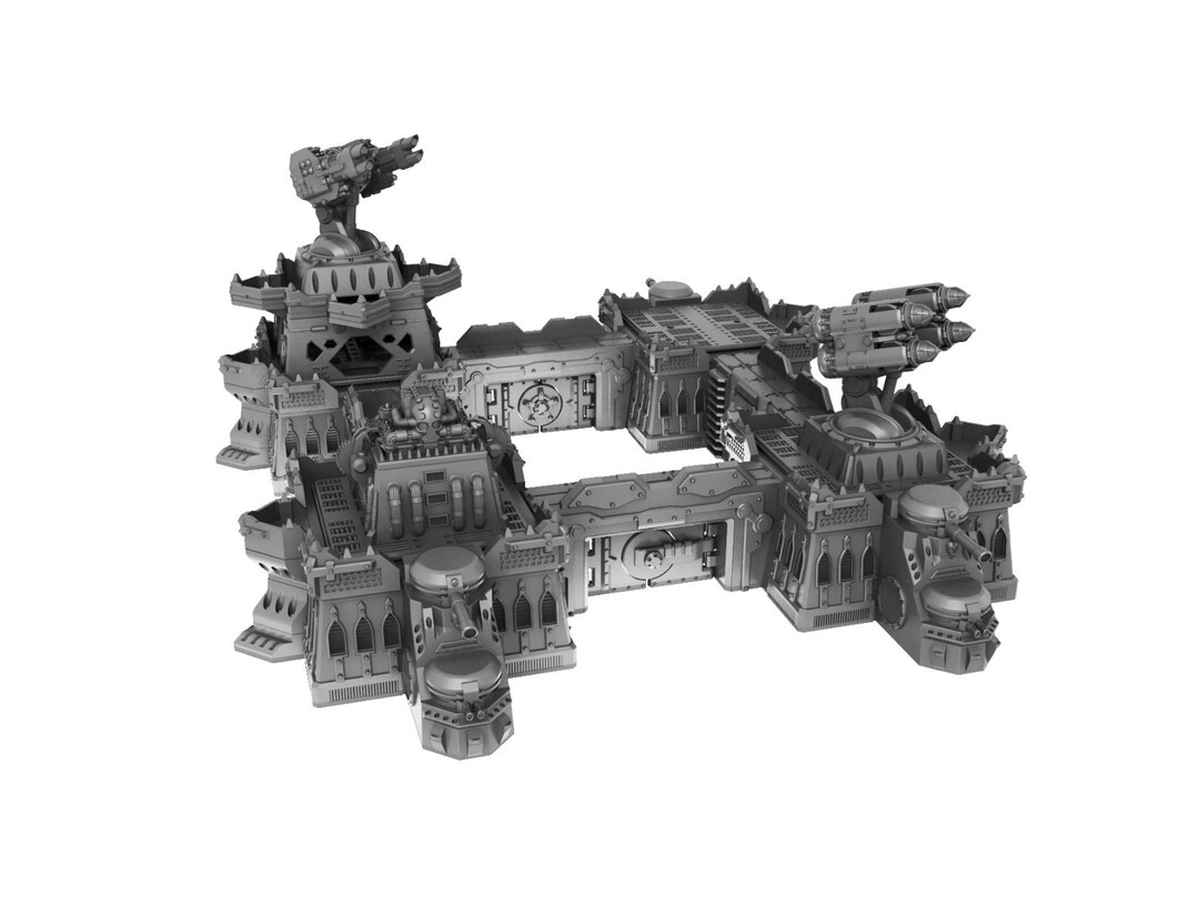 Stronghold Set Forge Endless Battlefields With Magnetic Mastery - Etsy
