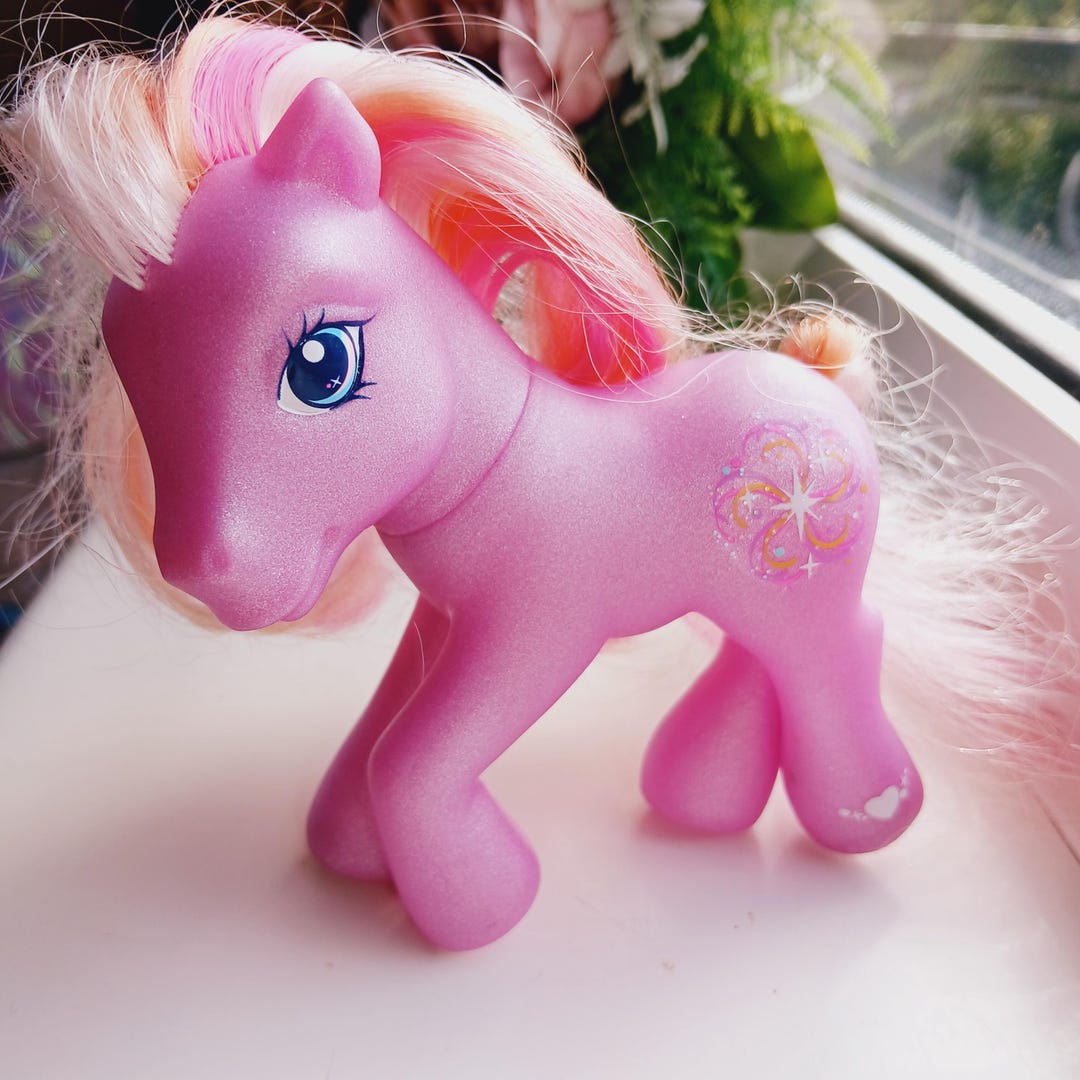 My Little Pony G3 TWINKLE TWIRL Celestial Cutie Mark 2003 Shimmer Body ...