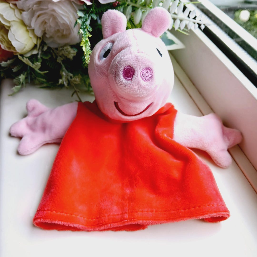 Vintage PEPPA PIG Hand Glove Puppet Story Telling 2003 Plushie Velour ...