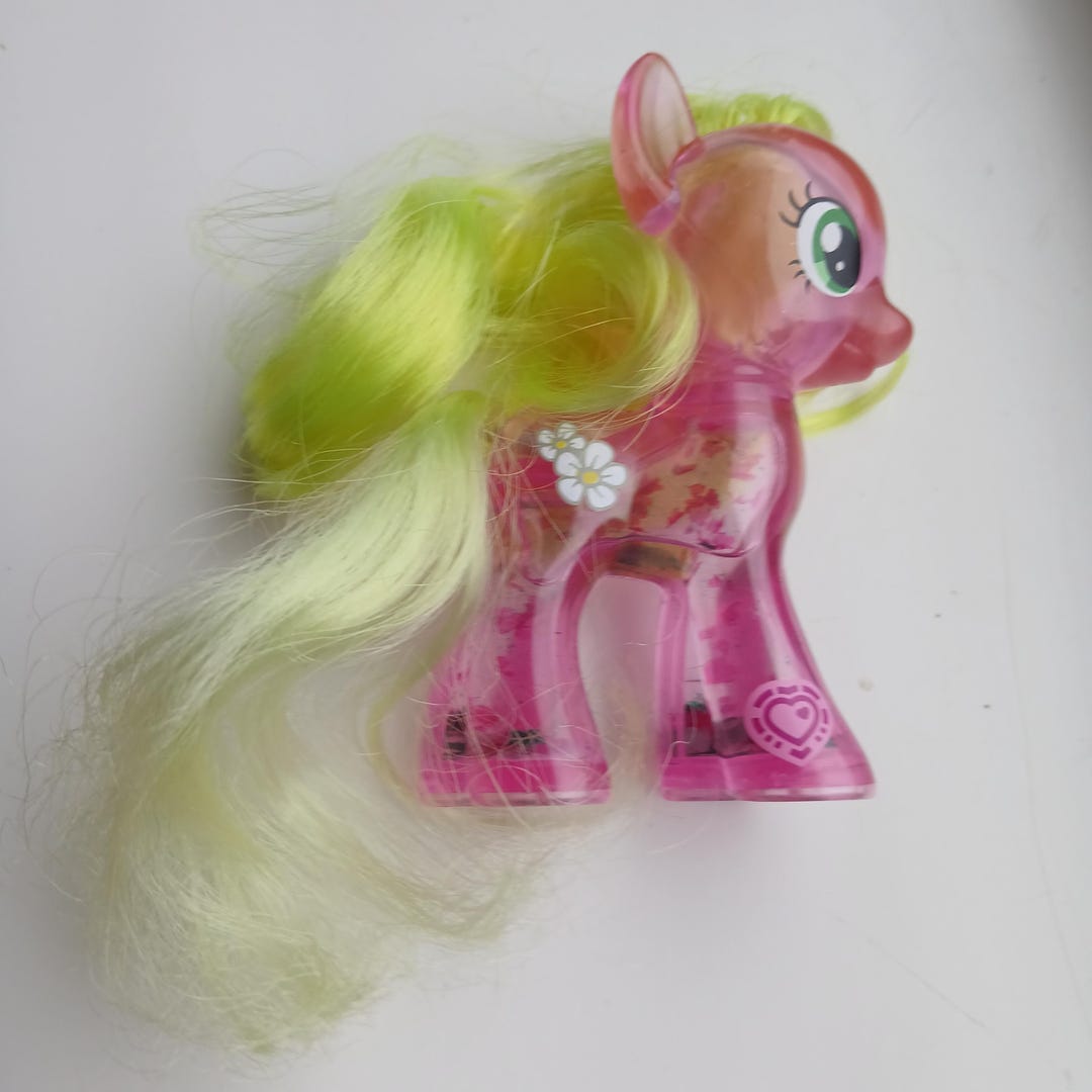 My Little Pony Glitter Water Cutie G4 FLOWER WISHES Small 8.5cms Tall ...