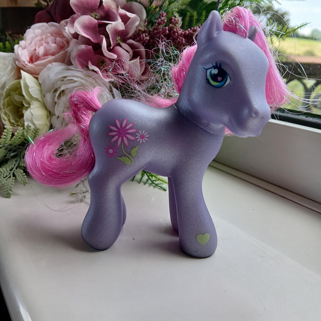 My Little Pony G3 Petal Blossom 12cms Custom Paint Job Tinsel Pink ...