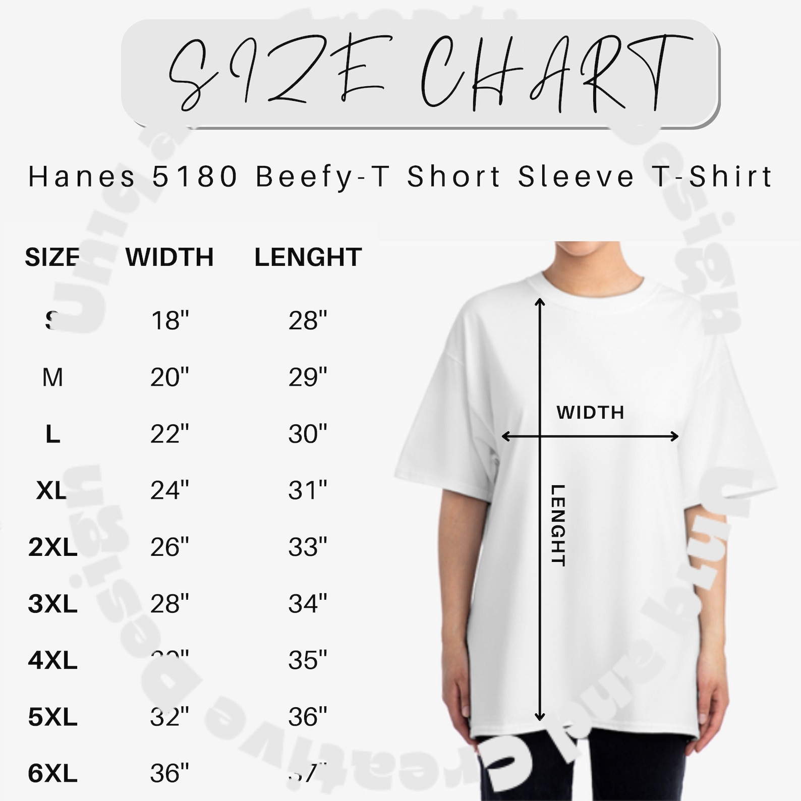 Womens Hanes 5180 Size Chart Hanes Beefy T 5180 Size Chart Hanes 5180 T Shirt Size Guide Hanes