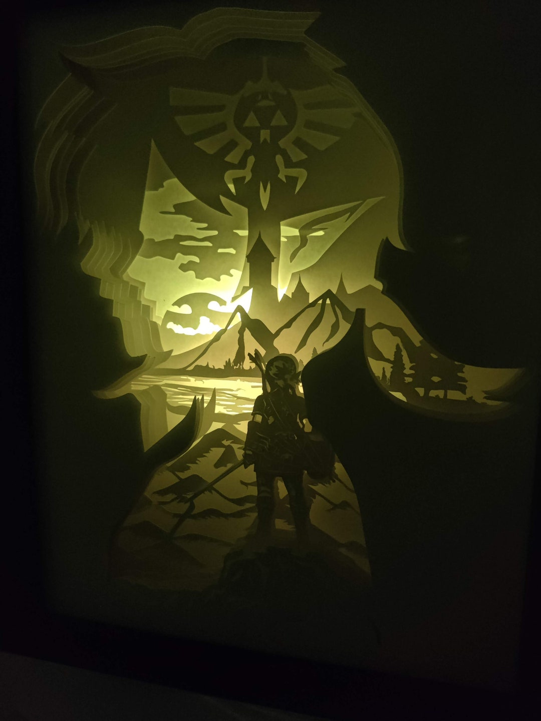 Decorative Light Frame Inspired by Zelda lightbox - Etsy