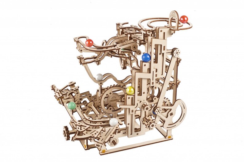 Model Marble Run Tiered Hoist Marble Run Model Kit 3D - Etsy