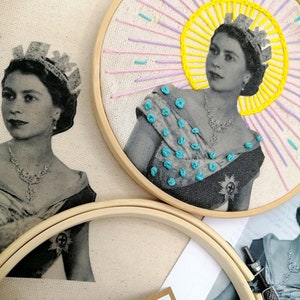 Heidi Hummingbird Queen Elizabeth II Vintage Photo Customise - Etsy