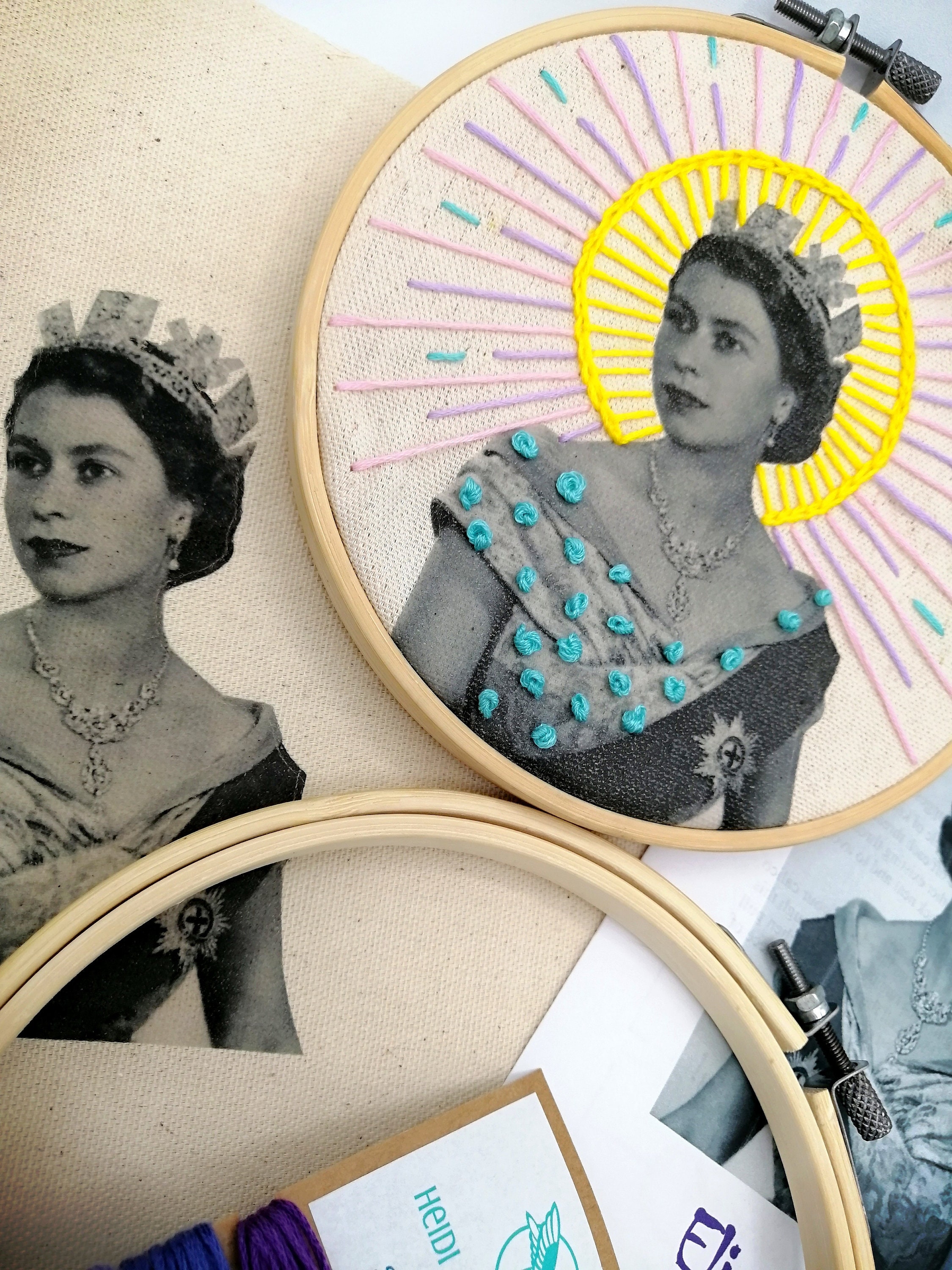 Heidi Hummingbird Queen Elizabeth II Vintage Photo Customise - Etsy