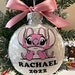 Personalized Lilo and Stitch Angel Ornament, Lilo and Stitch Custom ...
