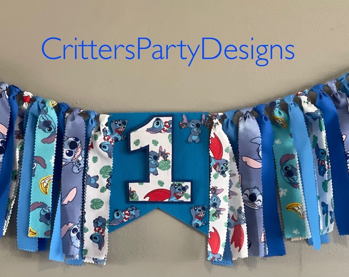 Lilo and Stitch First Birthday Outfit 626 Lilo and Stitch Smash Cake ...