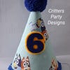 Bluey Party Ear Hats - Etsy Canada