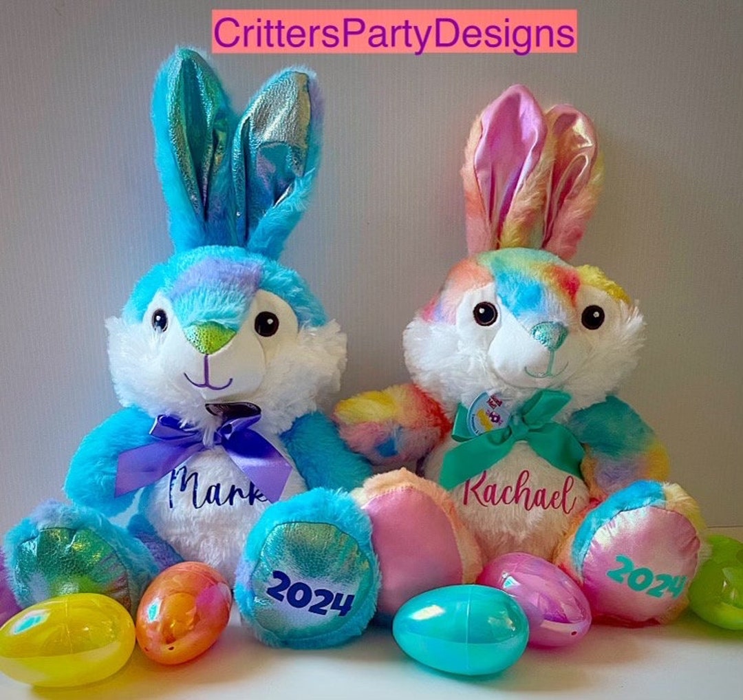 Personalized Easter Bunny Plush, Easter Bunny Gifts - Etsy
