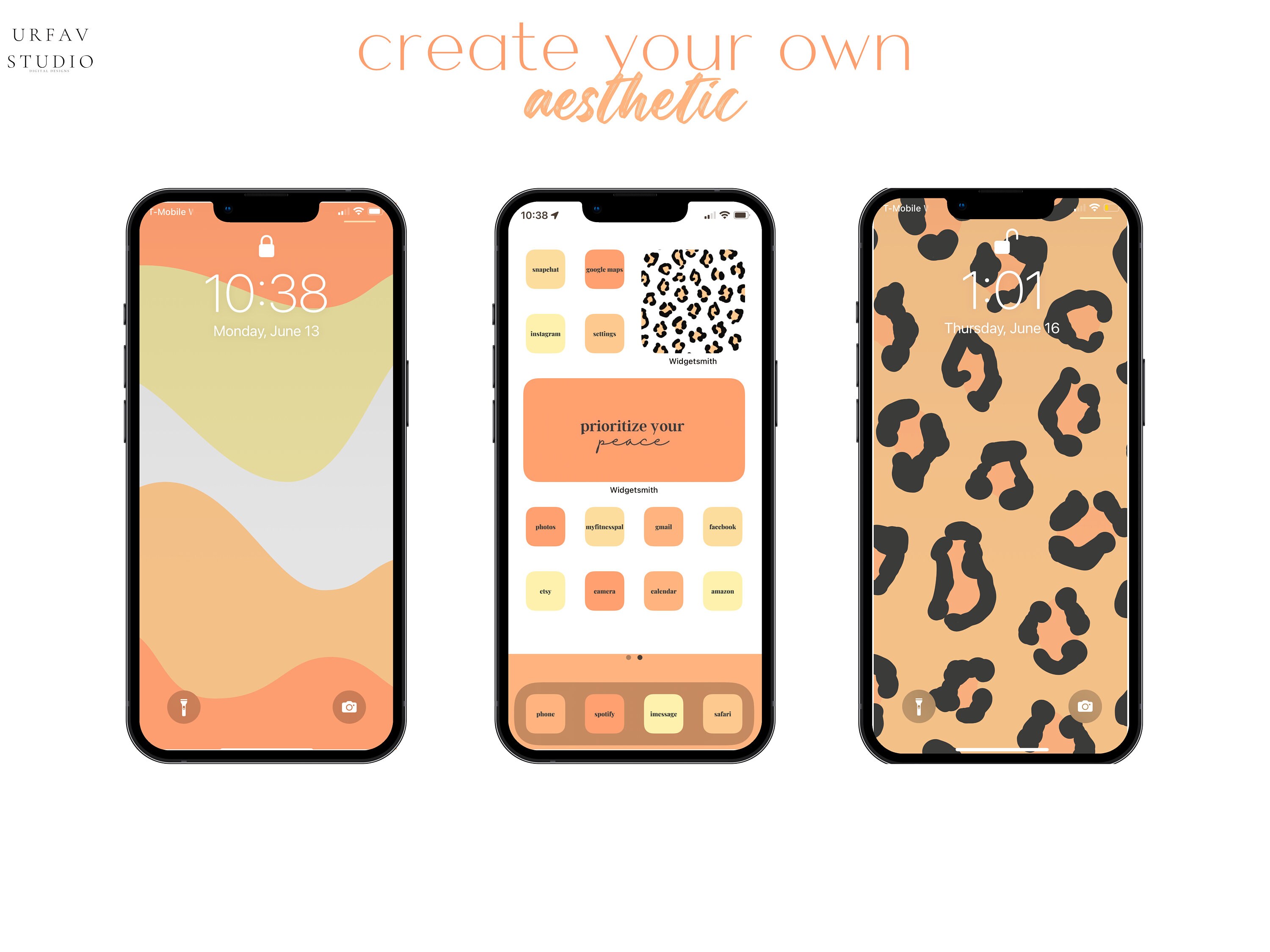 Pretty Peachy App Icon Set, 1000 Icons With Bonus Wallpapers and ...