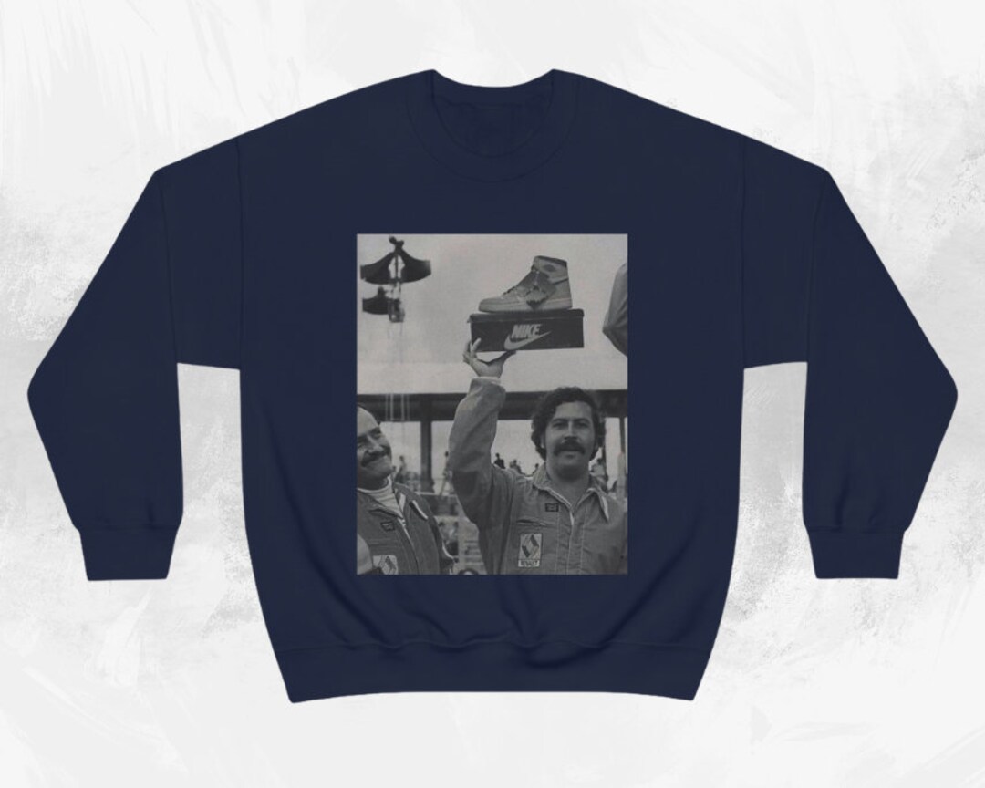 Pablo Escobar Crewneck Sweatshirt 4 Colors Available - Etsy