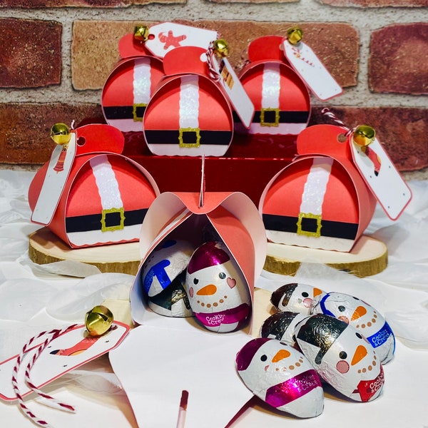 Christmas Favor Box - Etsy