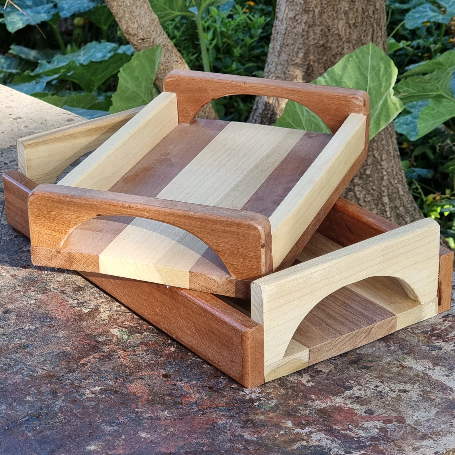 Wood Tray - Etsy