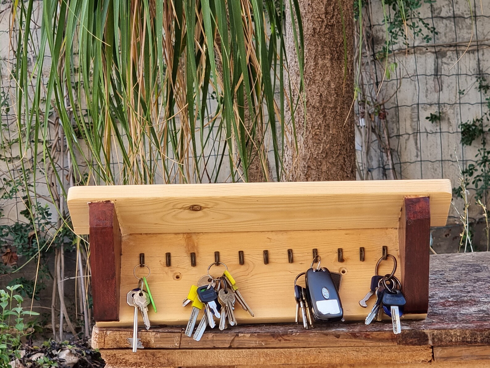 Wood Keys Holder - Etsy