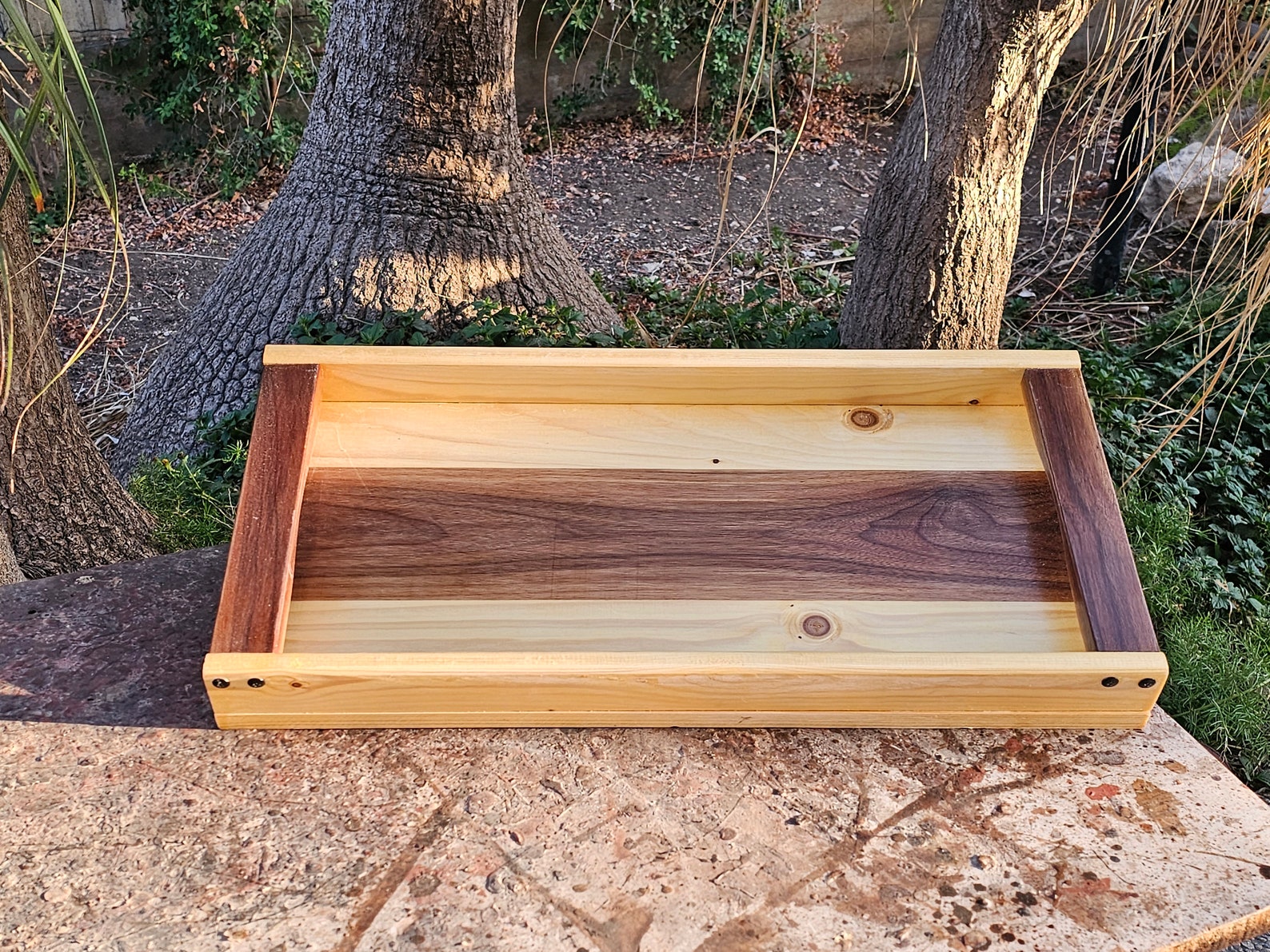 Wood Tray - Etsy