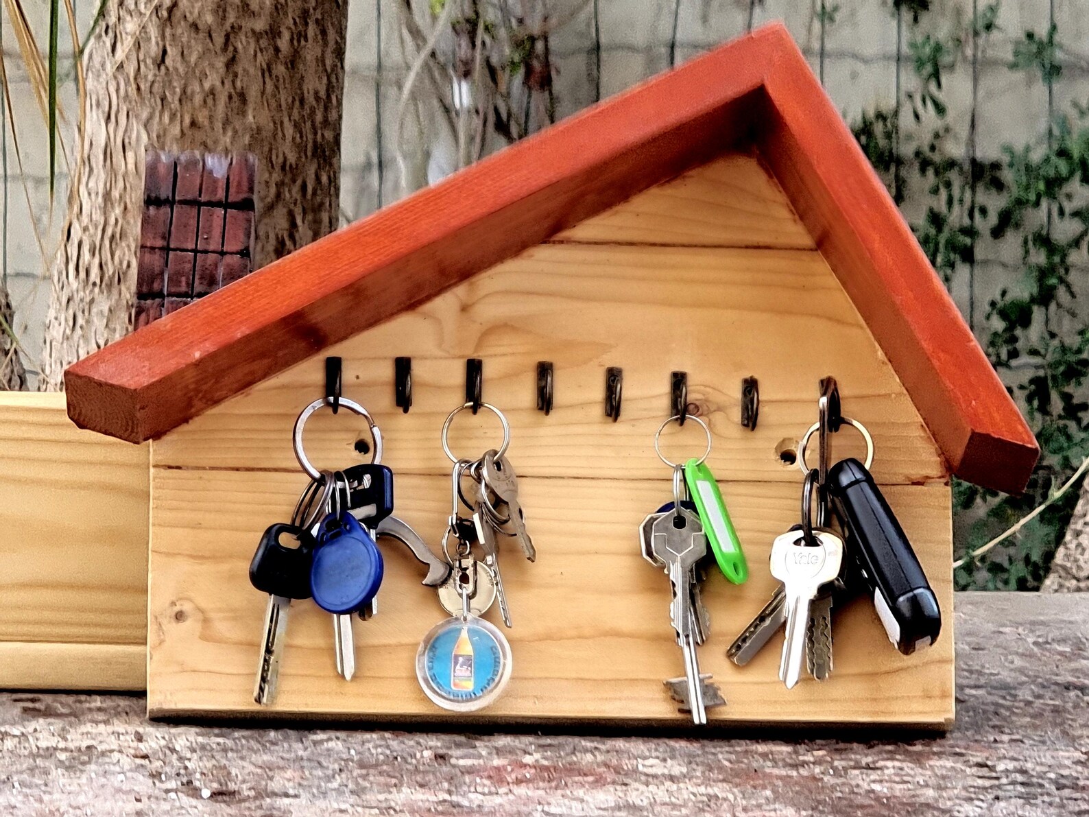 Wood Keys Holder - Etsy