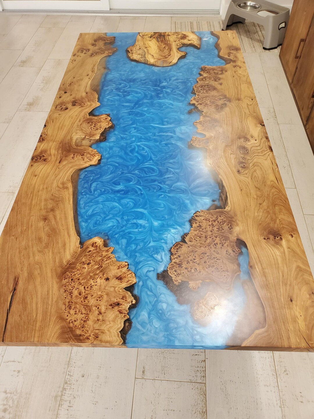 Custom Epoxy River Table - Etsy