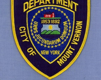 Vernon Police Patch - Etsy