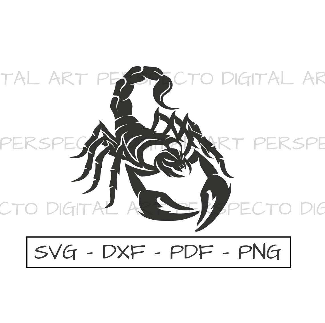 Tribal Scorpion Vector Svg Scorpion Svg Poisonous Insect - Etsy