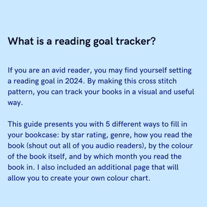 2024 200 Books Reading Goal Tracker Cross Stitch PDF Guide - Etsy