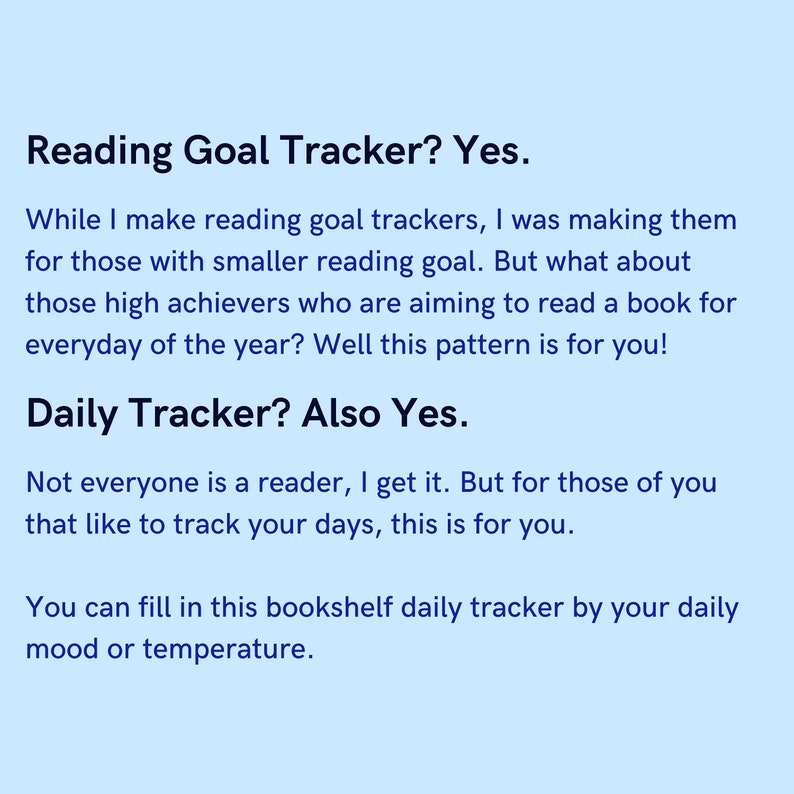 2025 365 Books Daily Reading Goal Tracker - Cross Stitch Guide PDF - Etsy