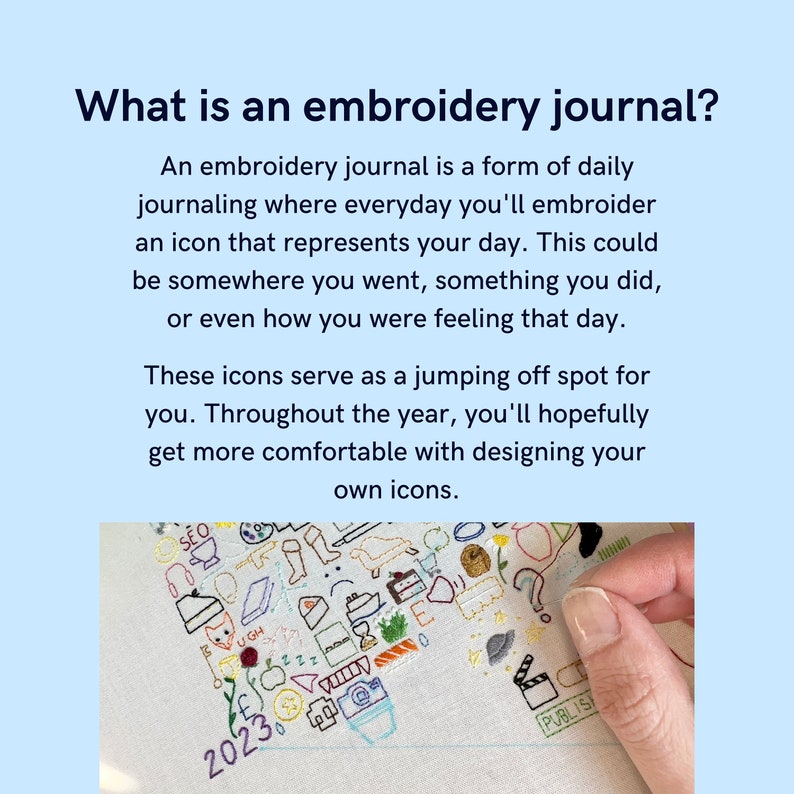 117 Mixed Icons for Embroidery Journals Pdfs - Etsy