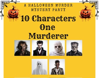 Save the Village: Witch Hunt Murder Mystery Party Game - Halloween ...