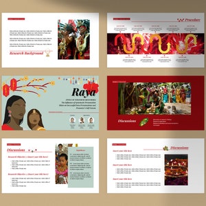 MERDEKA65 SERIES: RAYA - Red & White for Class Thesis Student Canva ...