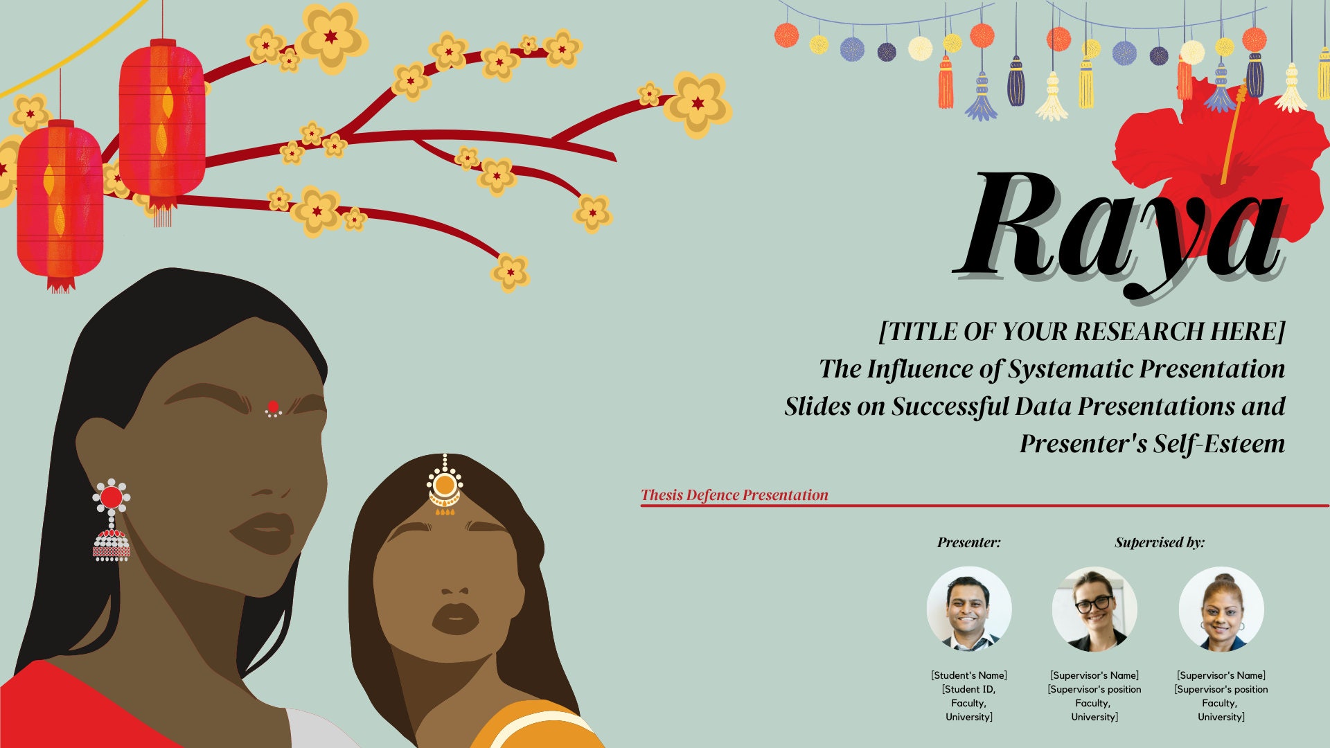 MERDEKA65 SERIES: RAYA - Red & White for Class Thesis Student Canva ...