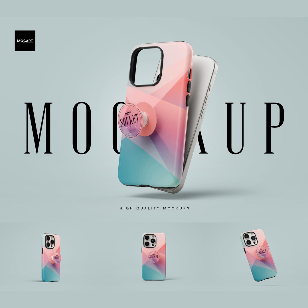 Popsocket + iPhone 15pro Tough Case - Etsy