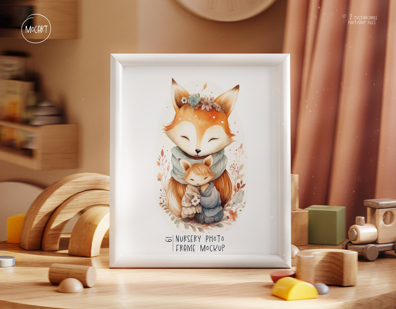 Nursery Photo Frame Mockup Set 1 - Etsy