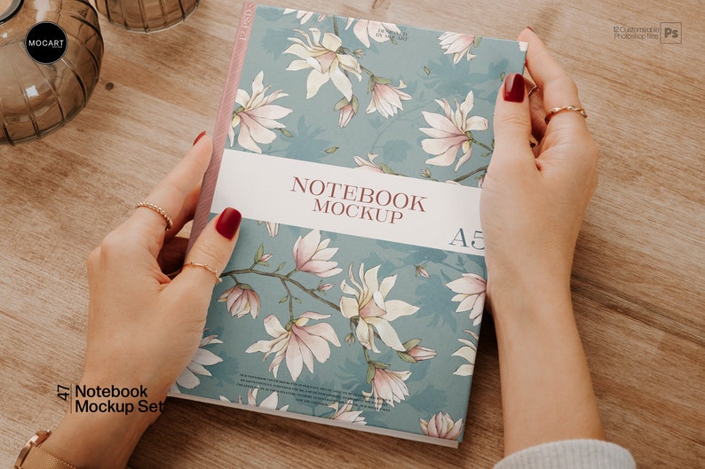 Stationery Notebook Mockup Set - Etsy