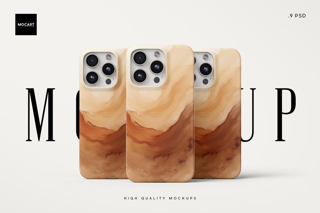 IPhone 15pro Snap Case Mockup V.4 - Etsy