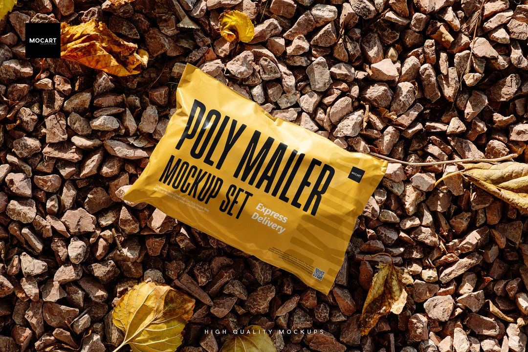 Poly Mailer Mockup Set V.1 - Etsy
